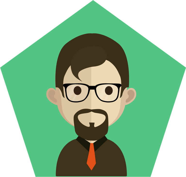 free human face avatars collection pentagon vector 789110