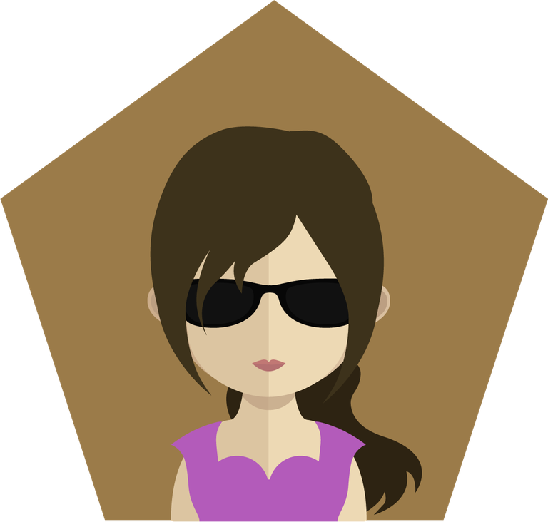 free human face avatars collection pentagon vector 749635