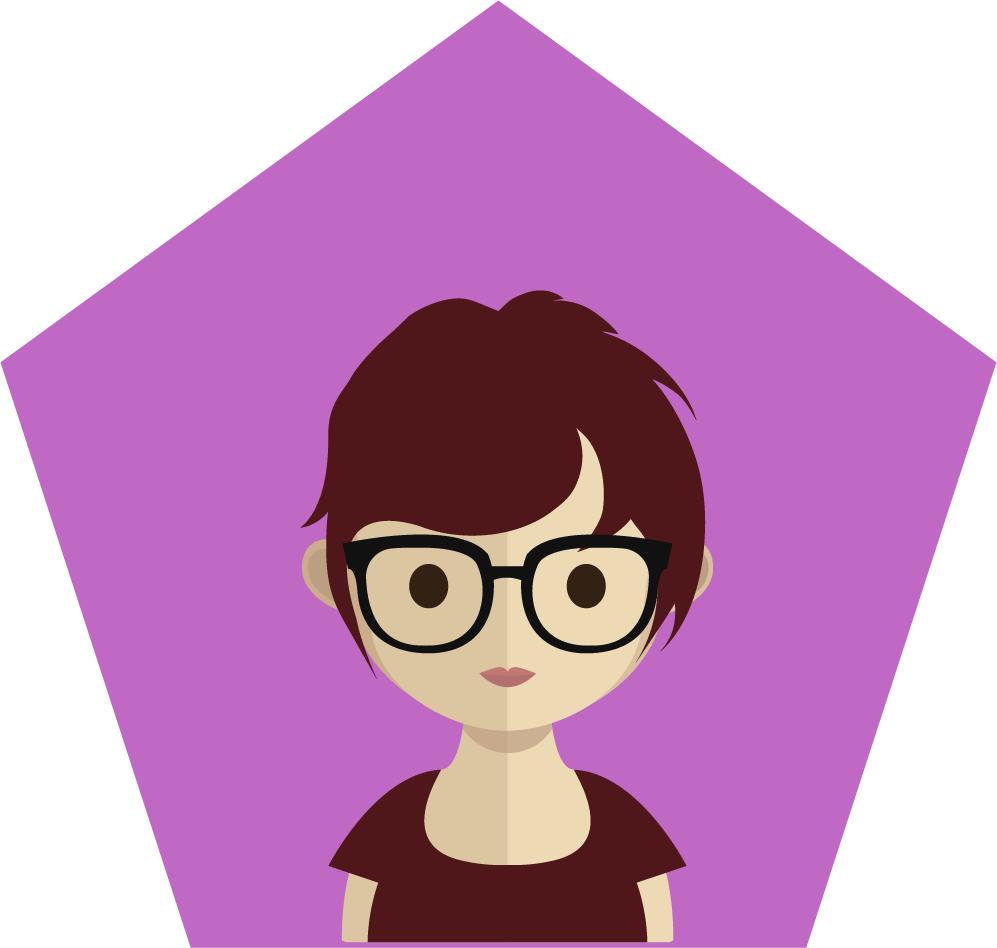 free human face avatars collection pentagon vector 814044