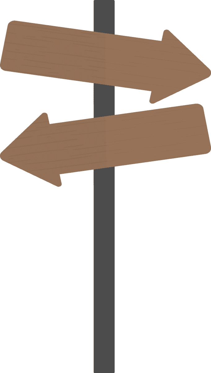 illustration blank sign vector for directions with arrows customizable ...