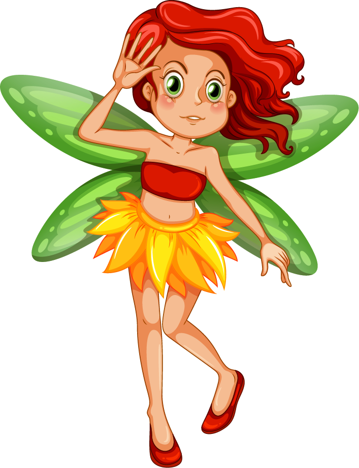 free illustration of beautiful fairies vector 96201
