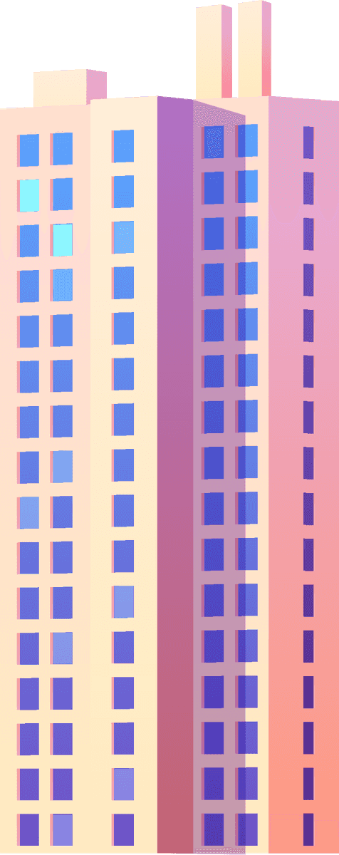 free isolated skyscraper single city building vector 539887