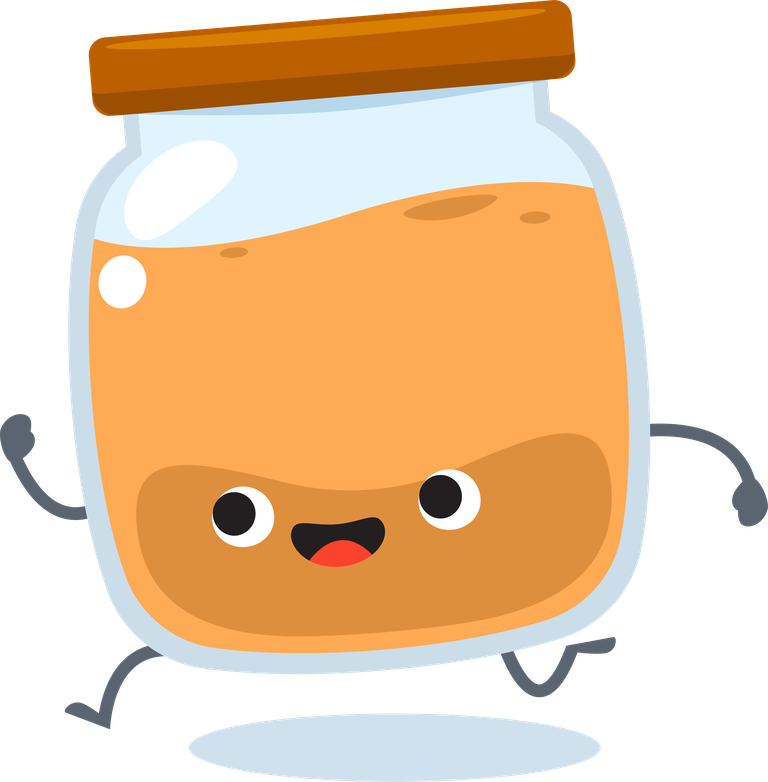 free jar of jam cute cartoon images of peanut vector 137404