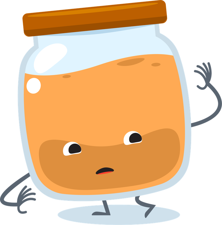 free jar of jam cute cartoon images of peanut vector 2107