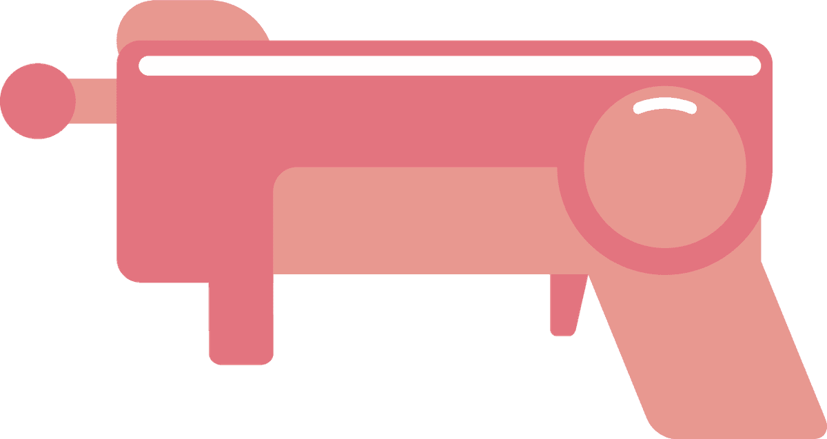 free laser tag gun on transparent background vector 874450