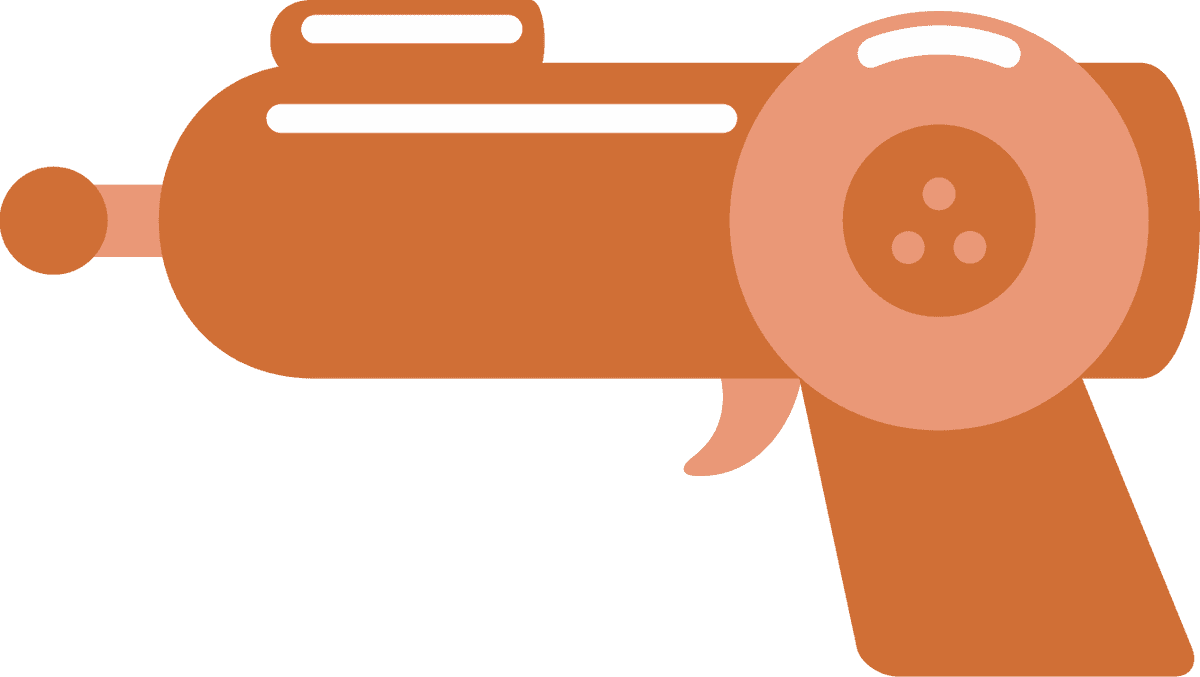 free laser tag gun on transparent backgr... | Magipik Free Vector