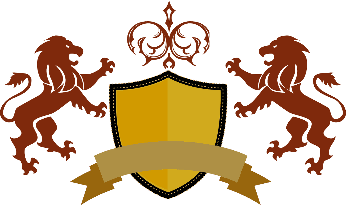 free logo royal logo sets with crest and... | Magipik Free Vector