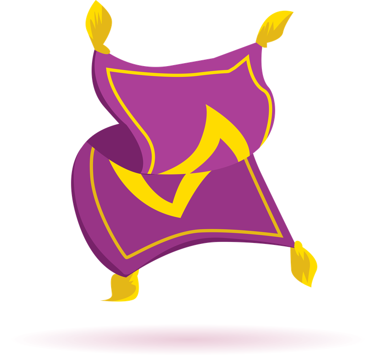 free magic carpet free fairytale aladdin... | Magipik Free Vector