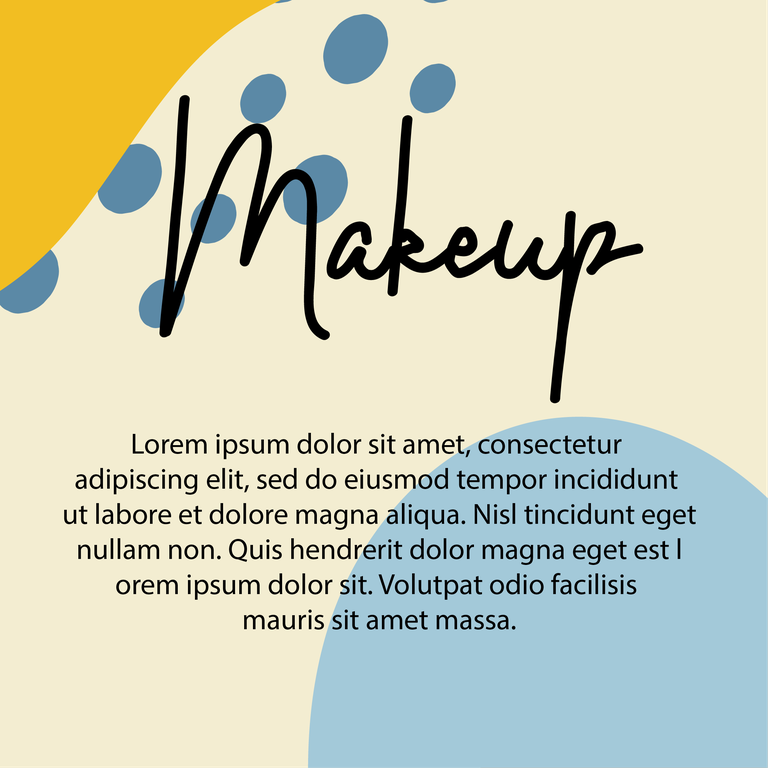 free instagram cosmetics and makeup post vector 482781