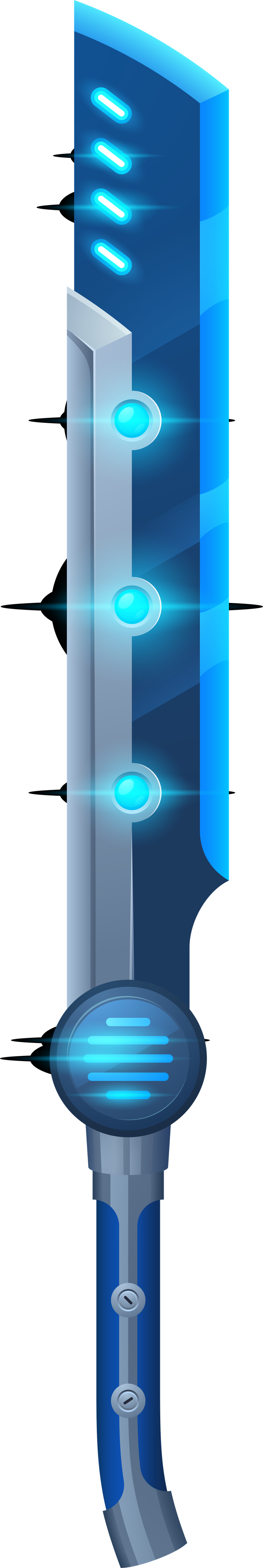 medieval swords futuristic laser weapons reimagined for science fiction ...