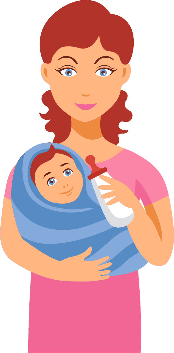 free mother and baby parents icons set 609407 vector undefined
