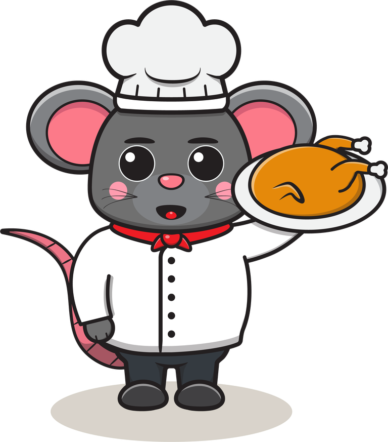 free mouse chef illustration of chef mouse vector 782950