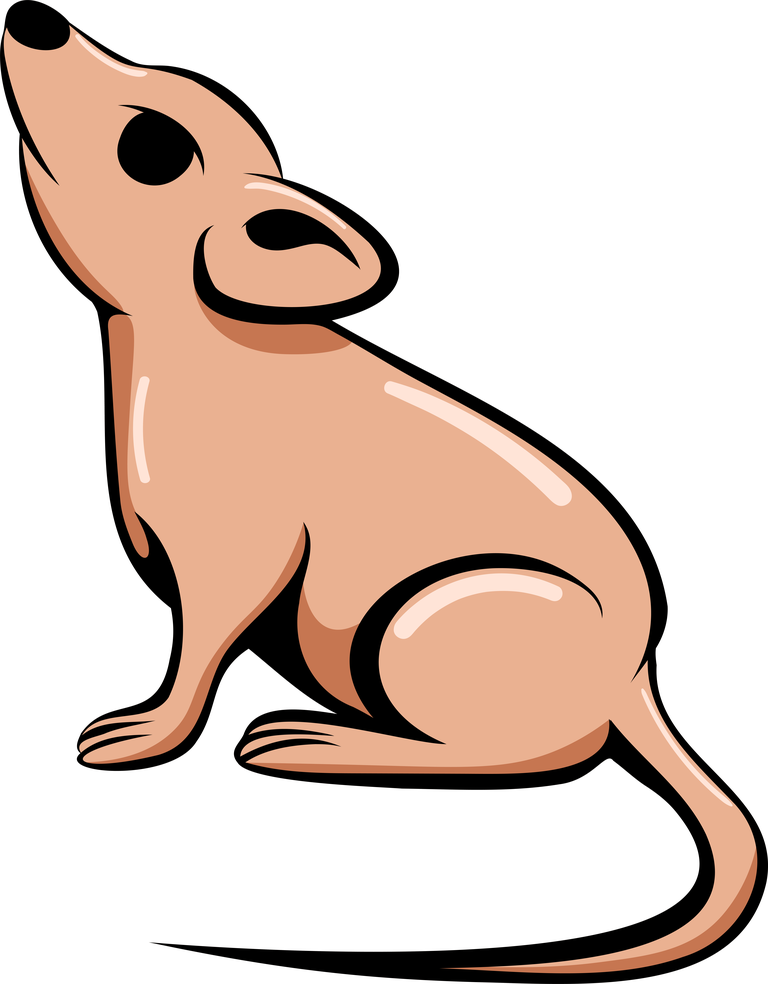 free mouse illustration cartoon of eight... | Magipik Free Vector