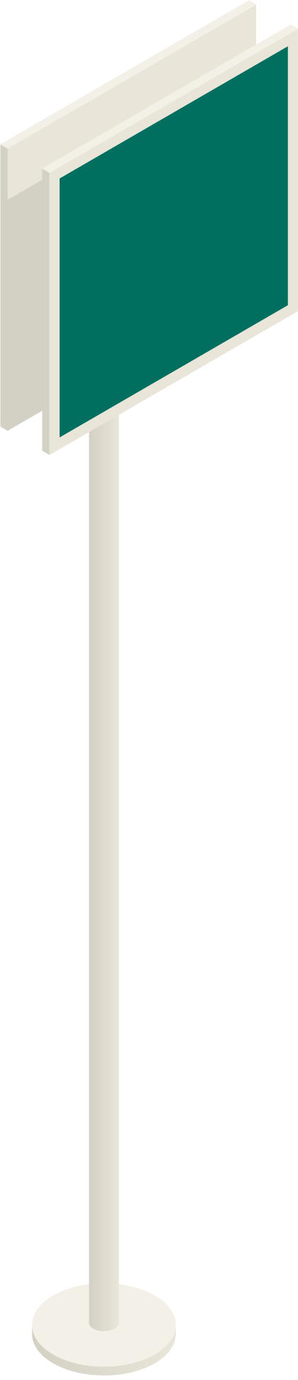 free notice board set swing road signage tree vector 523289