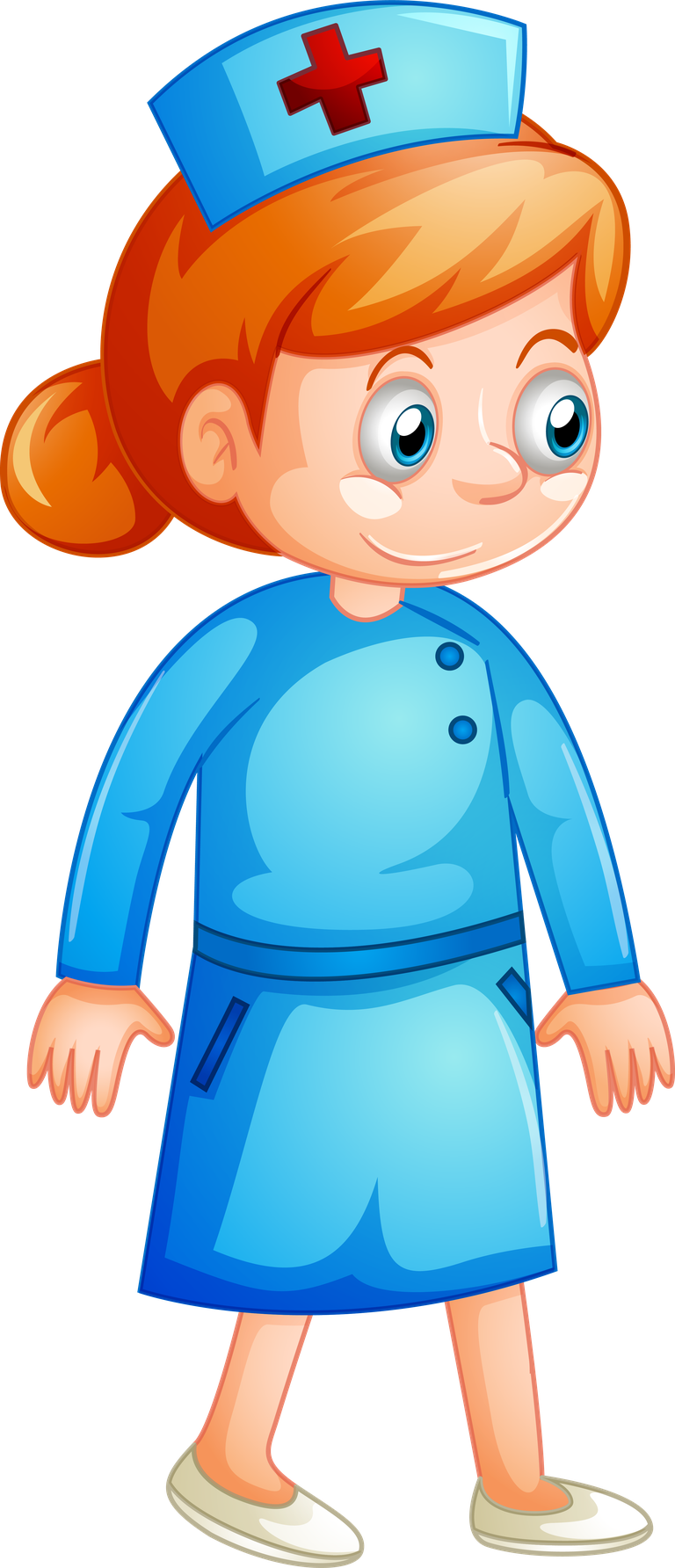 free nurse different nursery rhyme character vector 700006