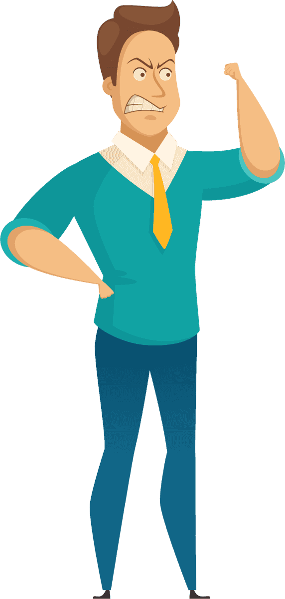 free office worker male poses vector 563730