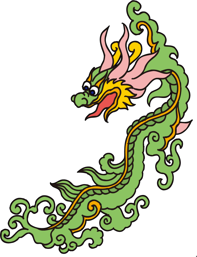 free oriental dragon chinese classical d... | Magipik Free Vector