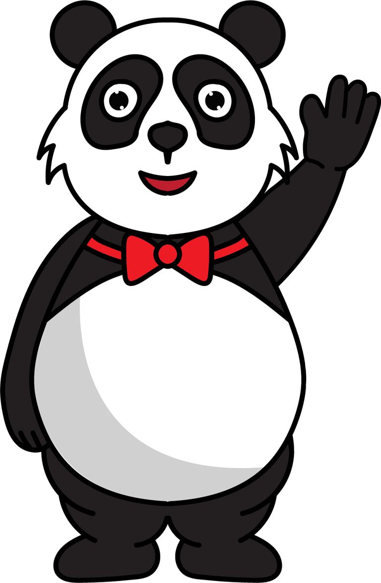 free panda cute little panda cartoon bundle vector 439792