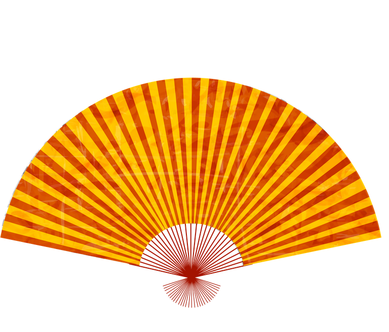 free paper fan asian paper fan vector 580472
