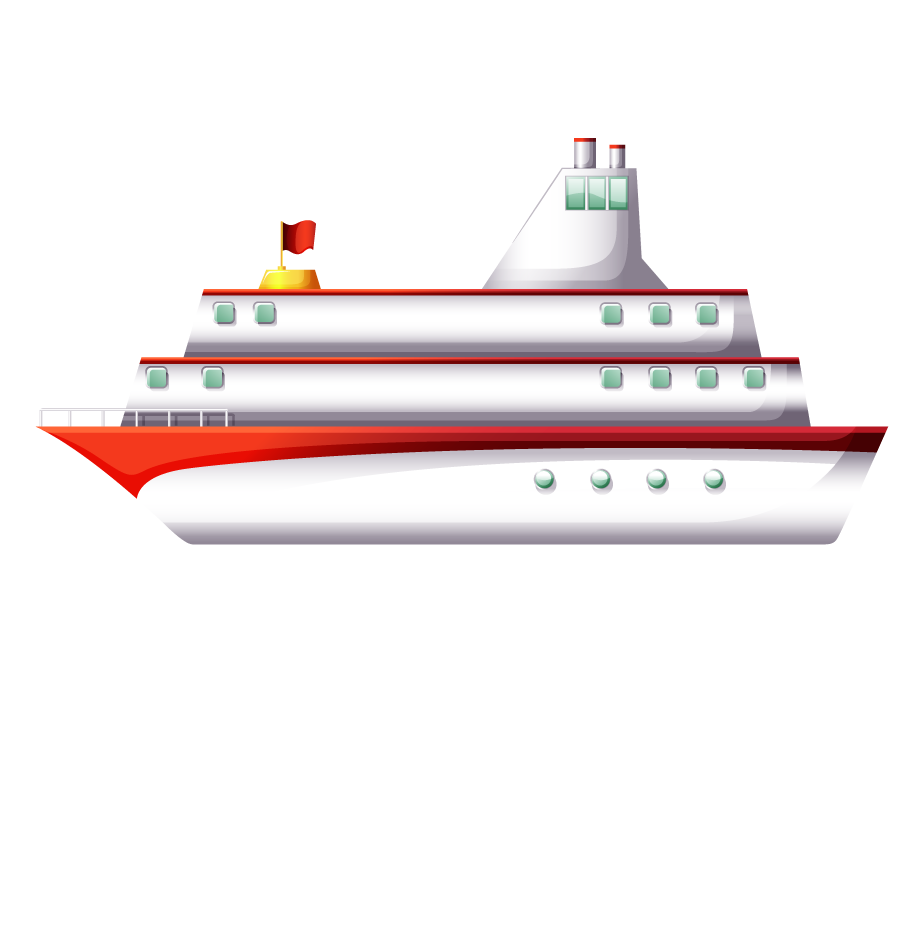 free passenger boat set different kind boats vector 118144