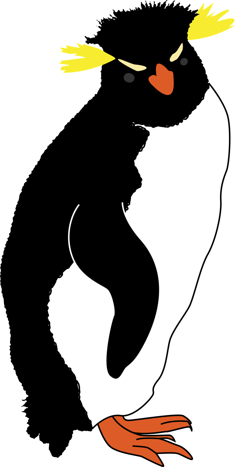 free penguin funny penguins elements vec... | Magipik Free Vector