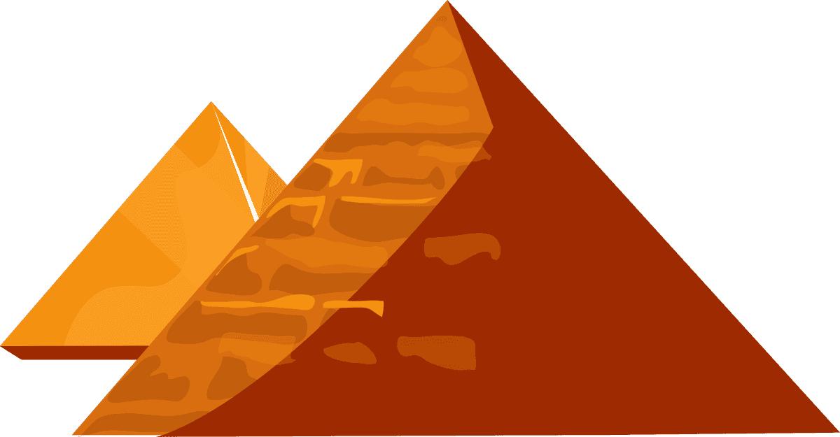 free pyramid tower ancient egypt infogra... | Magipik Free Vector