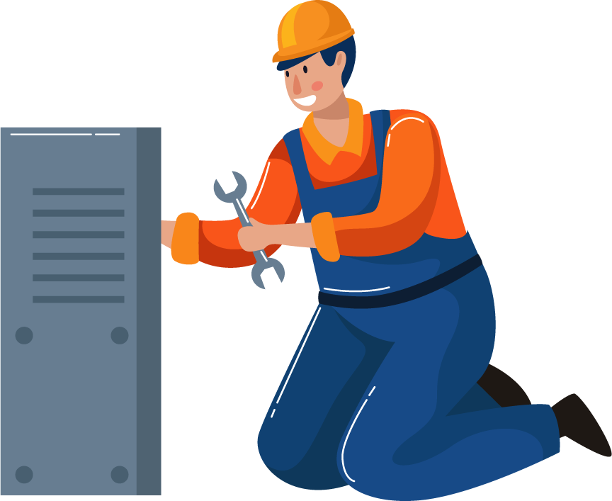 free repair person worker job icons cart... | Magipik Free Vector