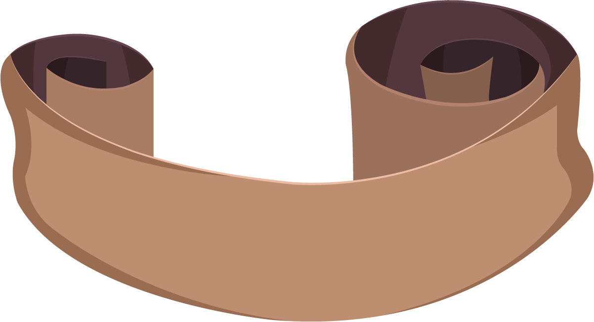 free ribbon templates brown blank curved... | Magipik Free Vector