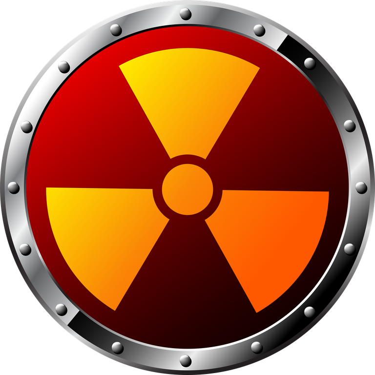 free round radiation warning graphics vector 369524