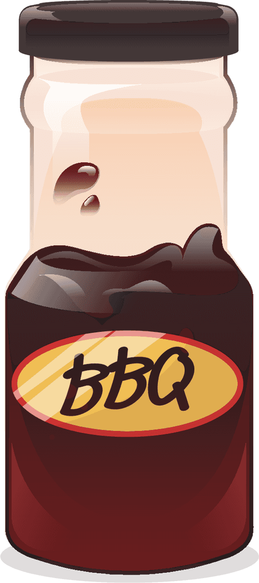 free sauce jars set different sauces bot... | Magipik Free Vector