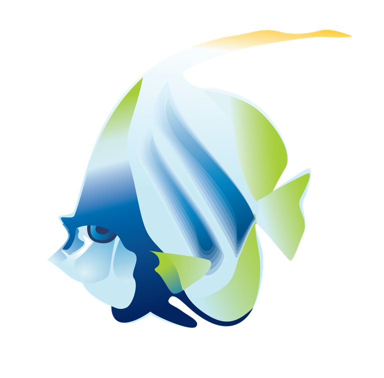 free sea fish beautiful underwater fish ... | Magipik Free Vector