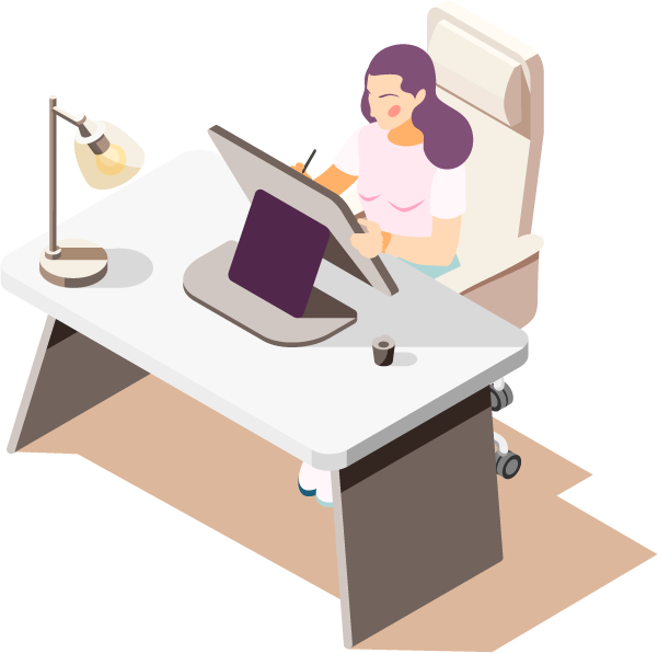 free set isolated sedentary lifestyle ve... | Magipik Free Vector