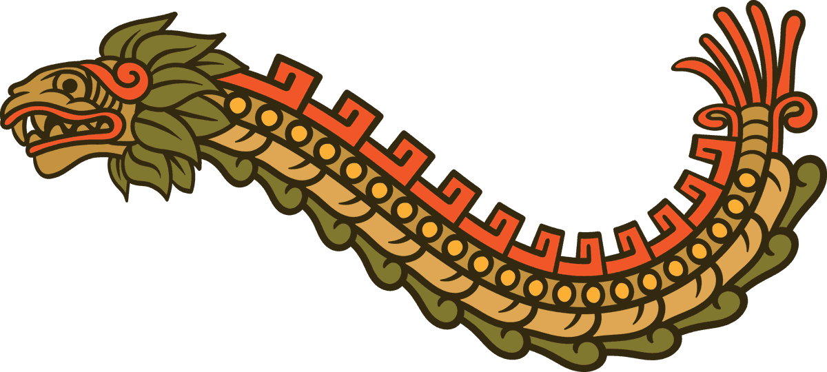 quetzalcoatl vector ancient serpent desi... | Magipik Free Vector
