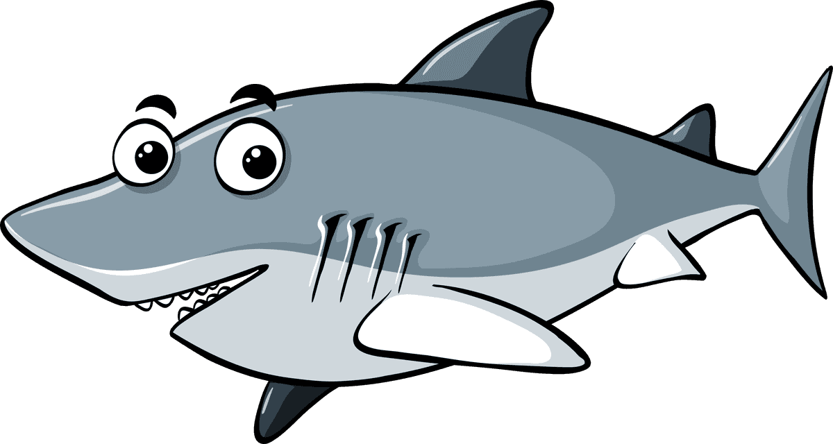 shark fireman character set featuring a playful and heroic aquatic ...