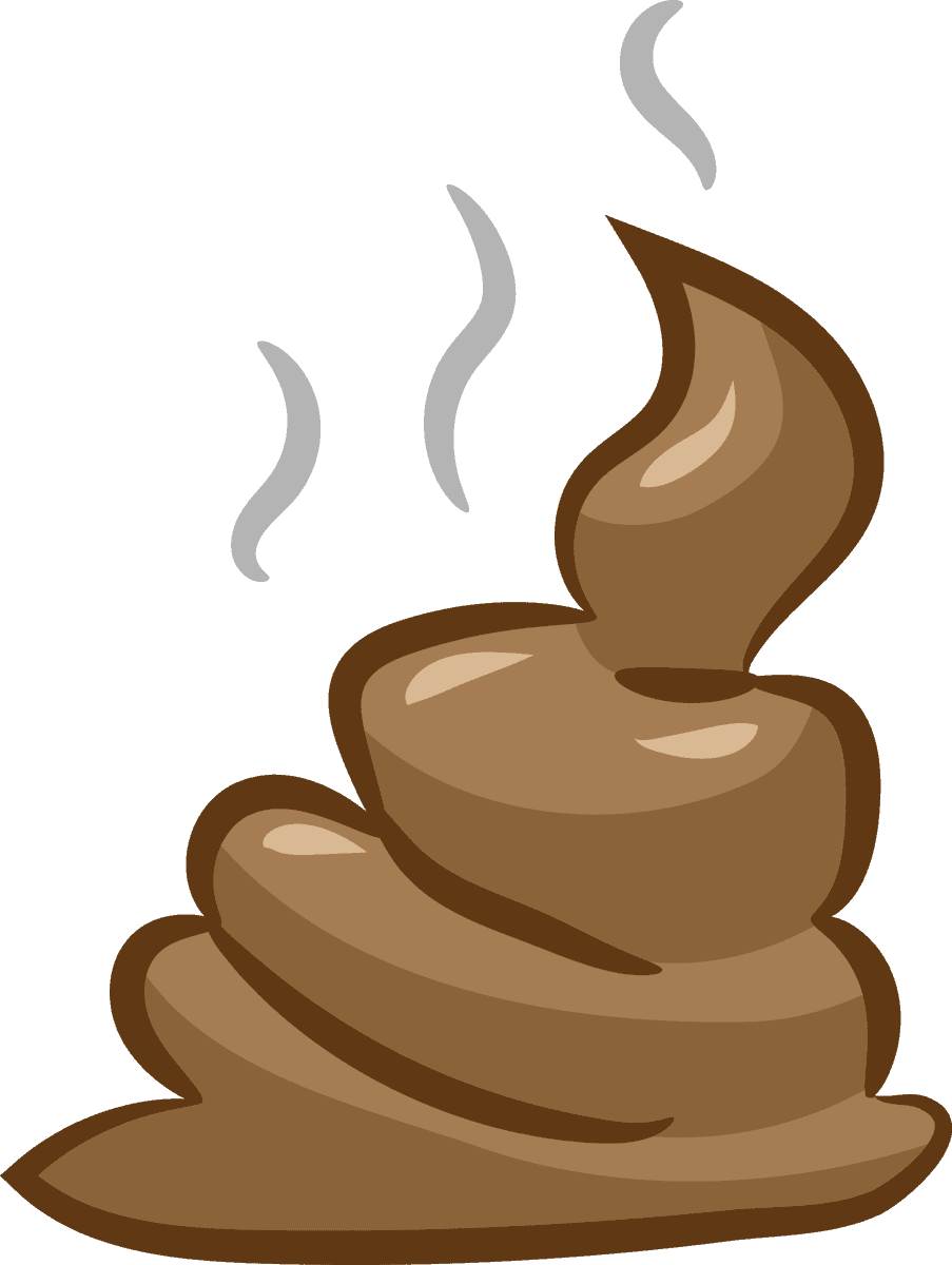 free silly kawaii poop emoji set isolated on vector 586157