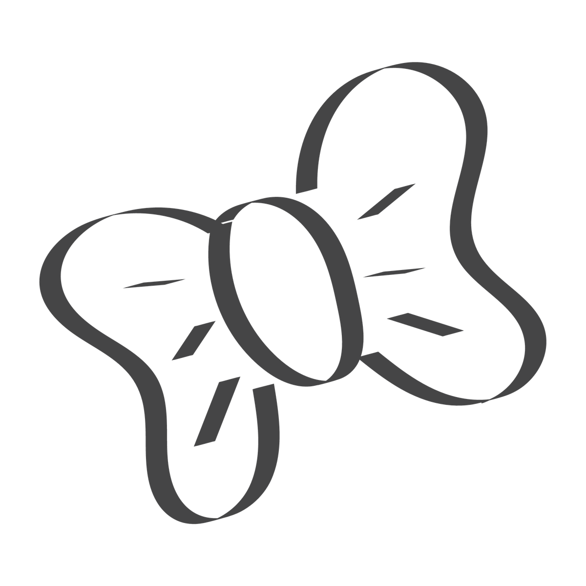 free playful line art cartoon elements w... | Magipik Free Vector