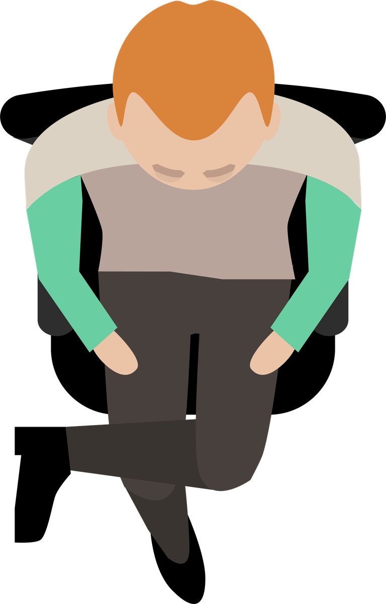 free sitting people top view 815188 vector undefined