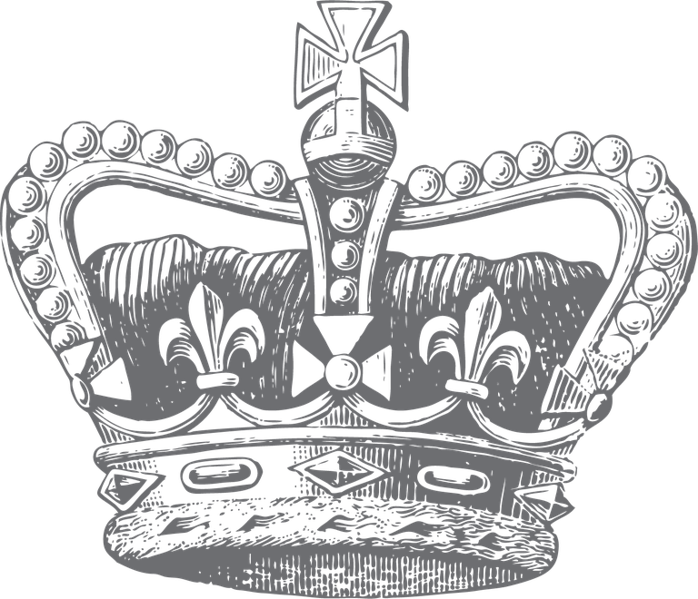 free sketch crown crowns drawings vector 201922