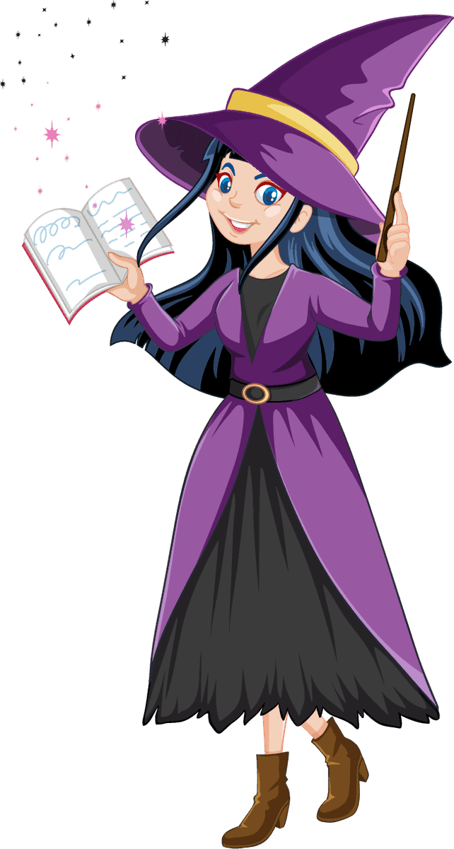 free sorcerer supreme set wizard witches... | Magipik Free Vector