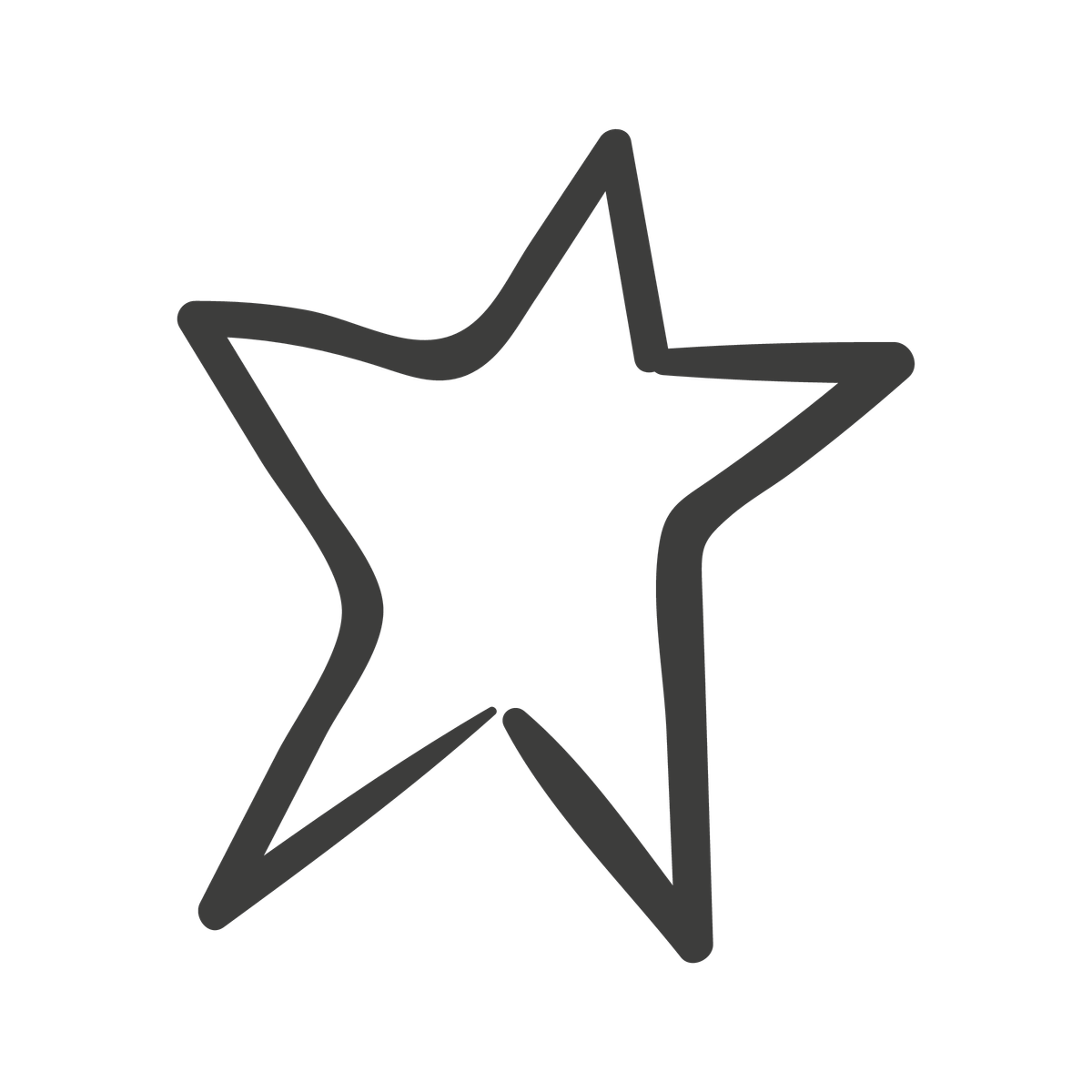 star element with minimalist style and b... | Magipik Free Vector