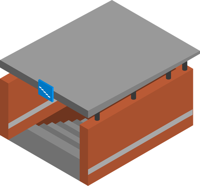 free street building decorations city vector 436646