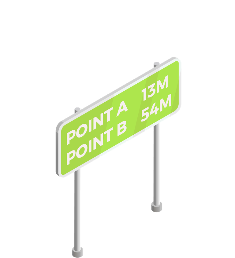 free street signs urban direction signs ... | Magipik Free Vector