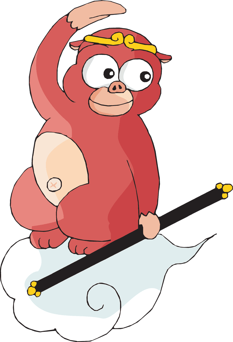 free sun wukong a variety of super cute vector 590400