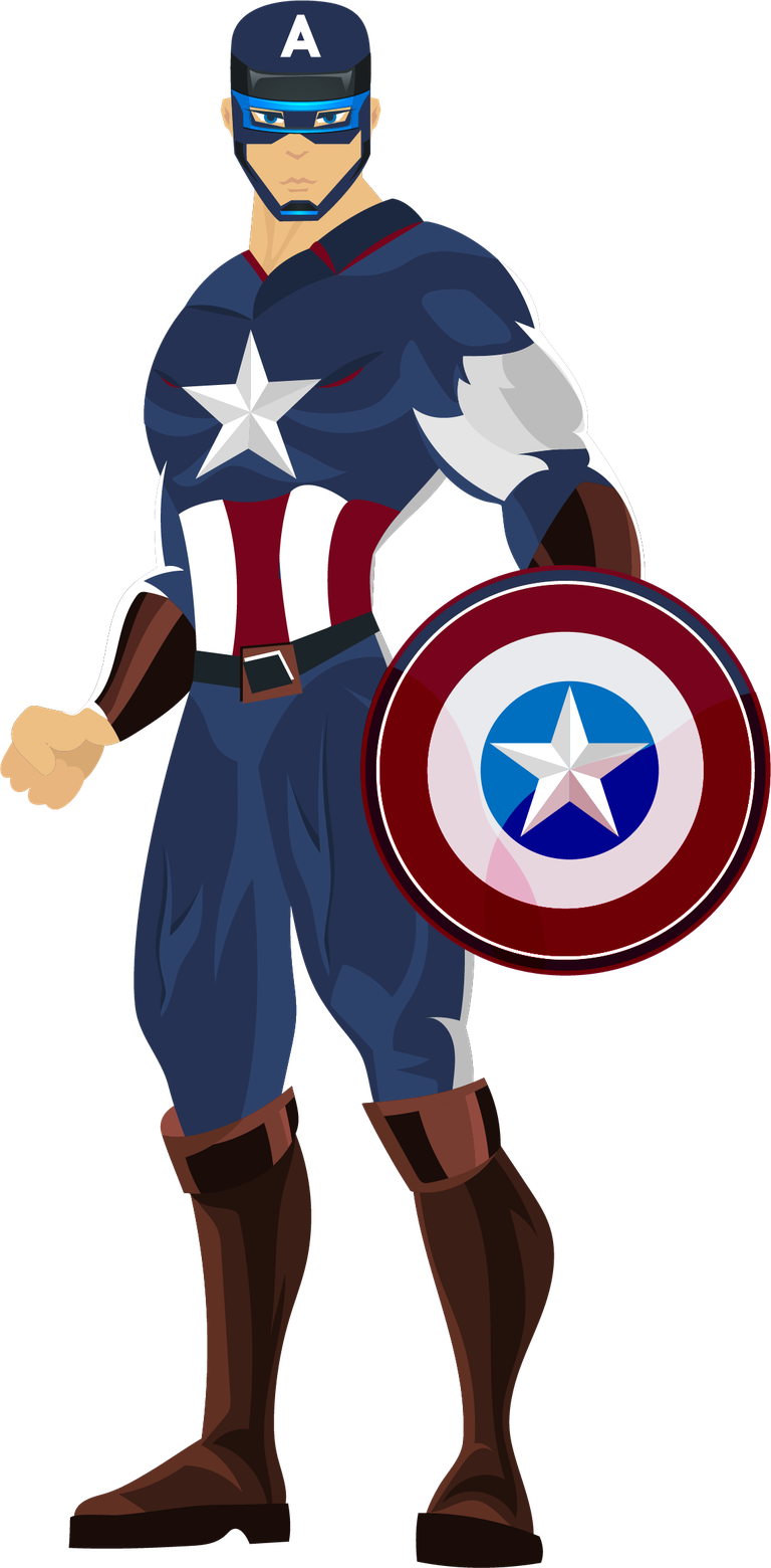 free super hero super hero icons colored vector 497101