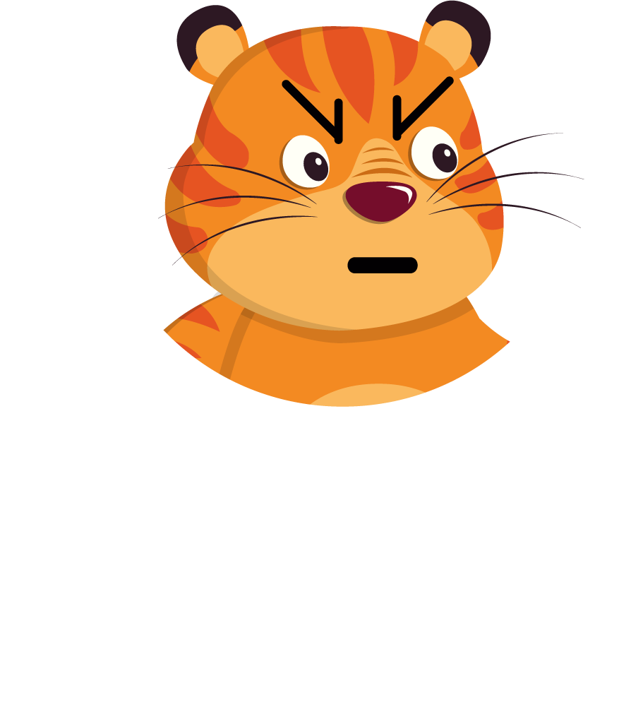 free tiger face emoji animal emoticon vector 485677