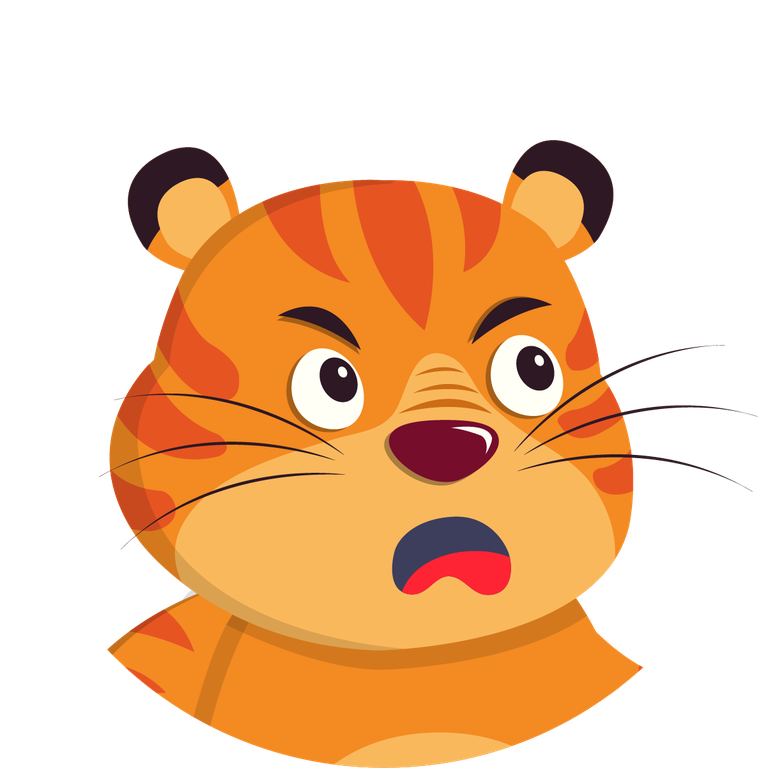 free tiger face emoji animal emoticon vector 265318