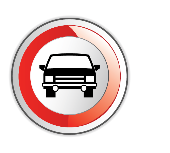 traffic signs traffic sign icons showcasing various prohibited vehicle ...