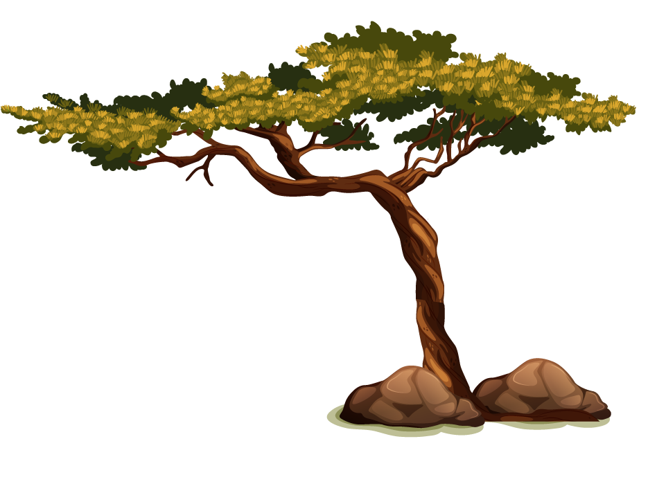 free tree ethnic people african tribes vector 98863