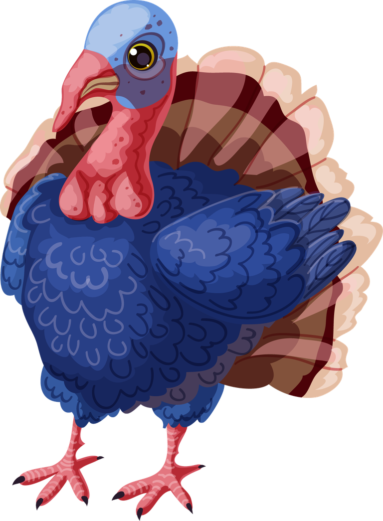 turkey cartoon farm animals set featuring colorful and playful ...