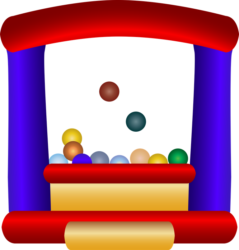 free illustration set of bounce house vector 543148